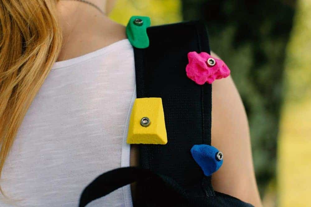 rock climbing button set | Send Edition