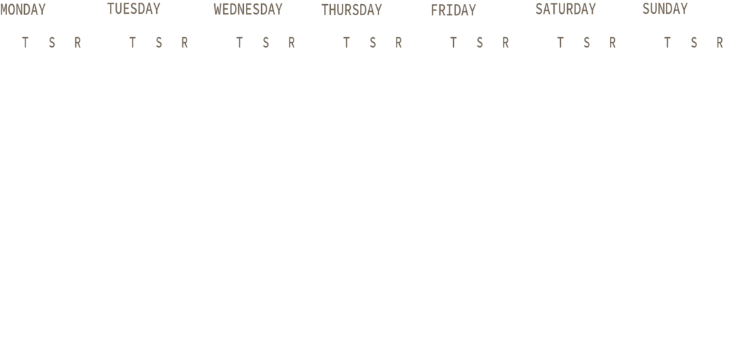 WEEK STICKER | Send Edition